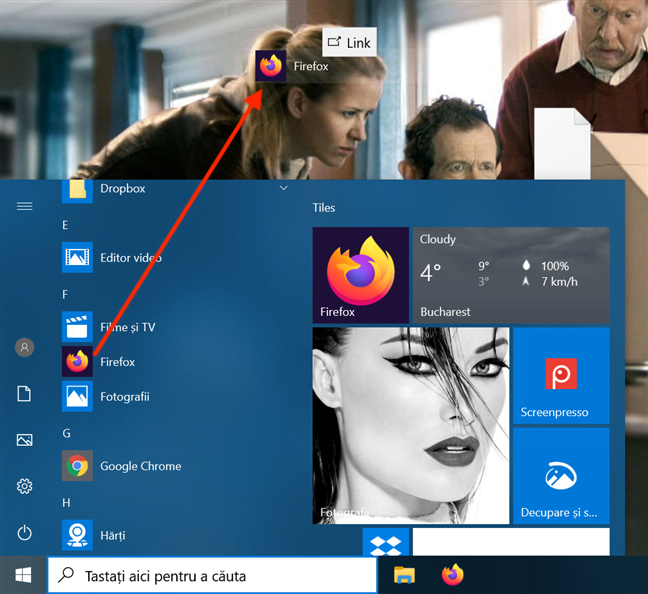 Cum creezi scurtături către aplicații, fișiere, foldere și pagini web ...