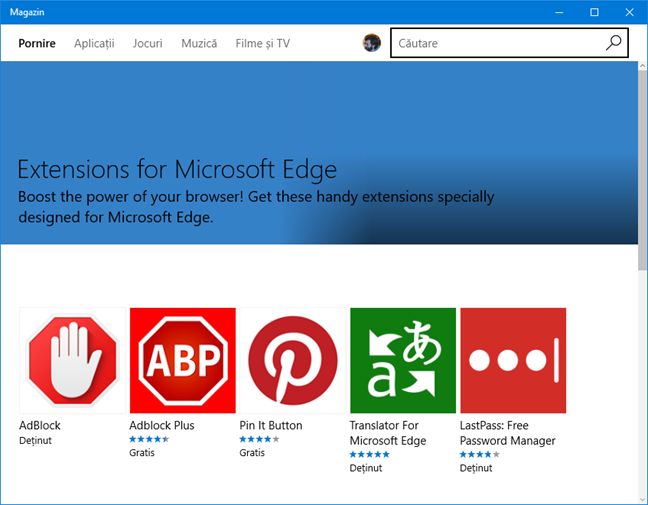 Cum adaugi sau elimini extensii de browser în Microsoft Edge | Digital ...