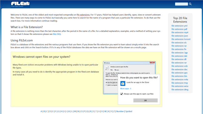 3 metode de a afla cum deschizi fișiere cu extensii necunoscute