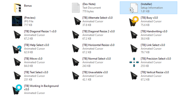 30 cele mai bune teme pentru indicatorii de mouse din Windows