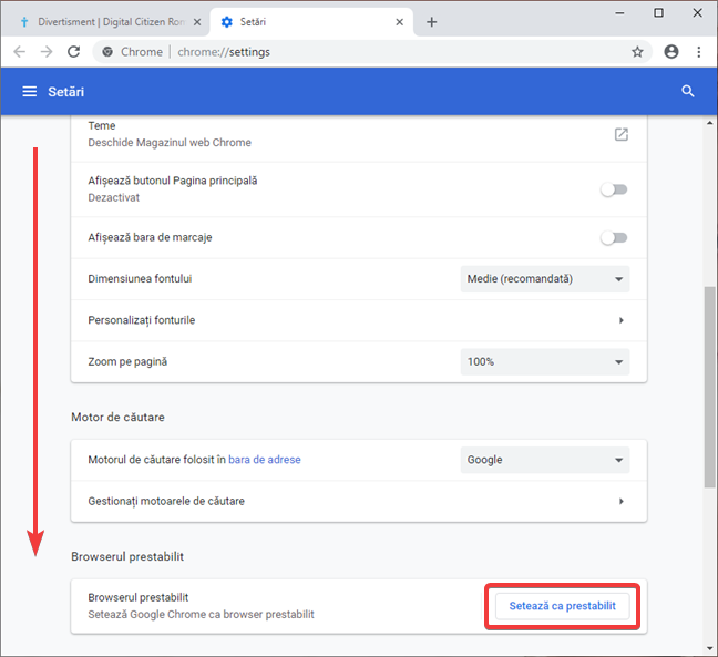 3 metode de a schimba browserul web implicit în Windows 10 | Digital ...