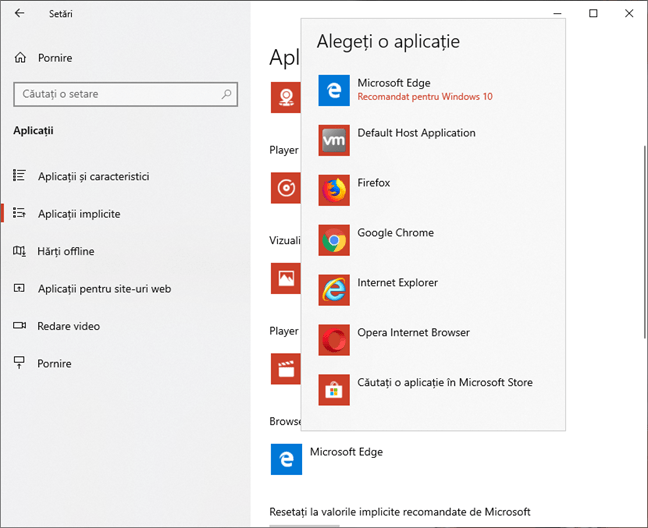 3 metode de a schimba browserul web implicit în Windows 10 | Digital ...