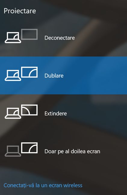 Proiectează wireless pe un TV sau monitor, din Windows 10, prin ...