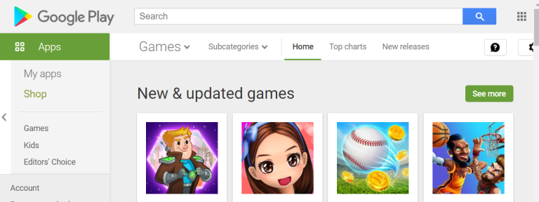 Folosește Google Play pentru a instala aplicații și jocuri pentru Android