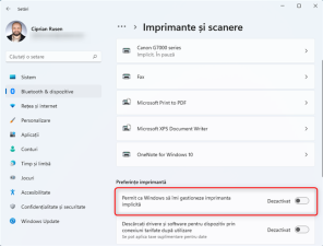 5 metode de a seta imprimanta implicită în Windows (toate versiunile)