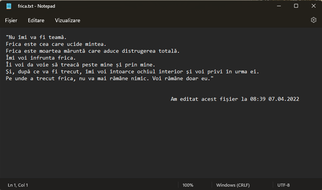 Cum folosești Notepad în Windows 11 - Digital Citizen România